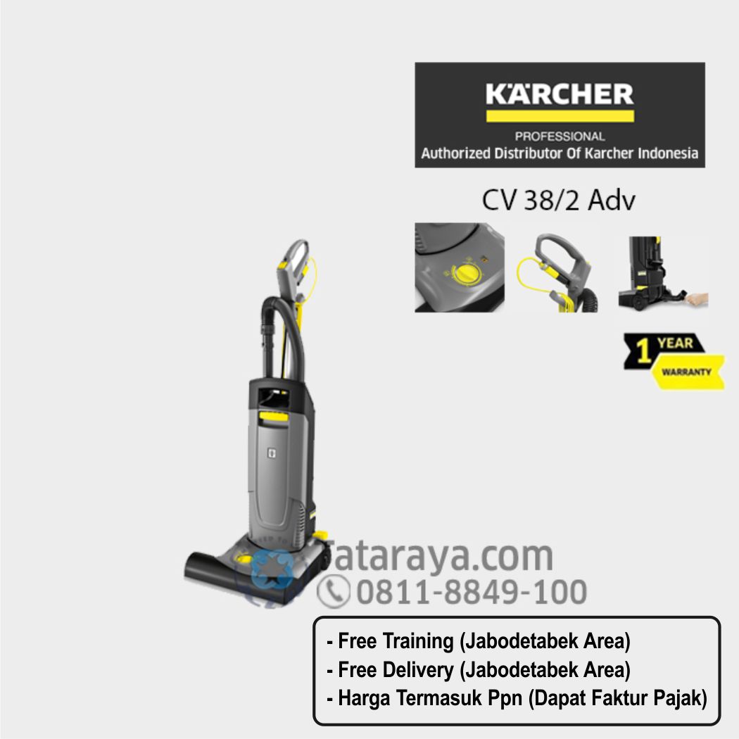 Karcher Upright Commercial Vacuum Cleaner Cv 38 2 Adv at James Hillier blog