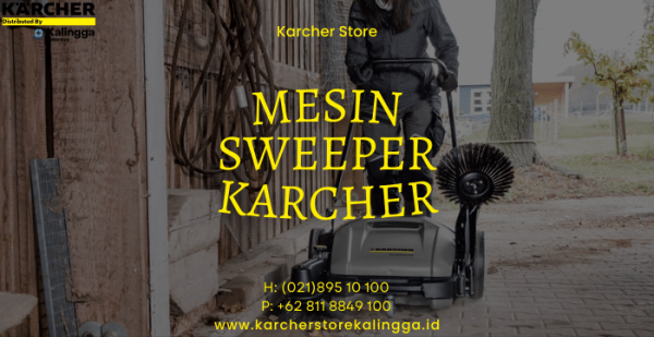 Mesin Sweeper Karcher